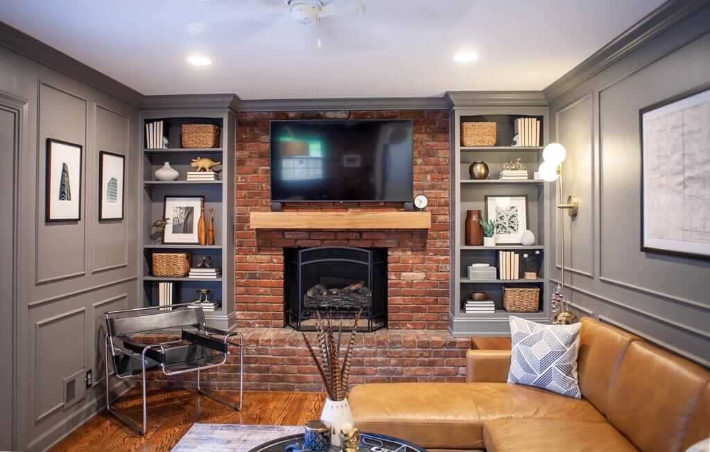 A Stunning Den Transformation in 4 Steps.